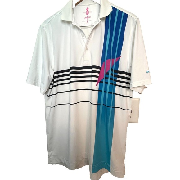 chubbies | Shirts | Chubbies Golf Polo Shirt Mens M Performance Stretch ...